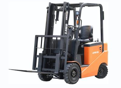 China 3650 mm Min. Largura Quatro rodas Pequeno caminhão em empilhadeira elétrica Omft com operação estável à venda