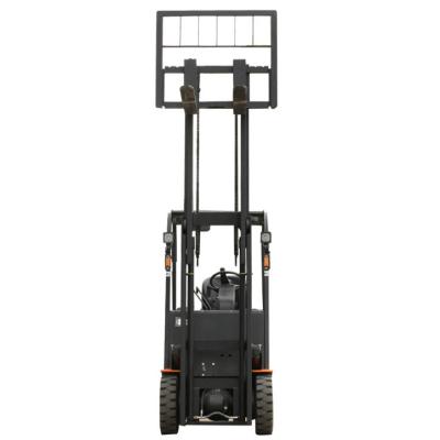 China 2 Tonnen Batterie-Forklift mit 4 Rädern und 3 m 3000 mm Duplex 2 Stufen Mast Direktverkauf zu verkaufen