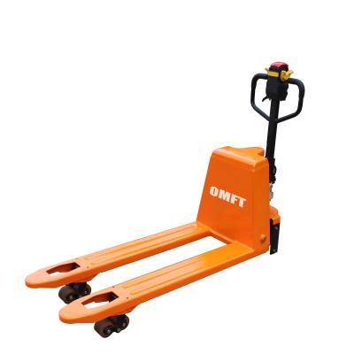 China 1.5 Ton 1.5t Mini Electric Powered Pallet Truck Walkie Type for Fork Size 1150*560*50mm for sale