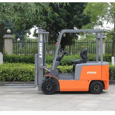 中国 OEMとスペアパーツ 3トン4輪バッテリーフォークリフト 3m 3000mm デュプレックス 2ステージ マスト 販売のため