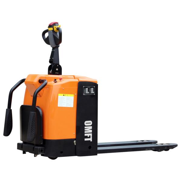 Quality CBD20 Steel and Rubber Electric Powered Pallet Truck with EPS Electronic Power for sale