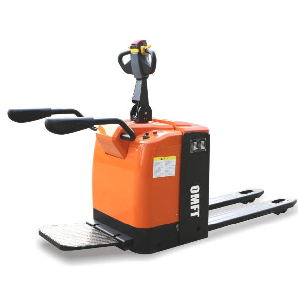 Quality CBD20 Steel and Rubber Electric Powered Pallet Truck with EPS Electronic Power for sale