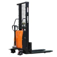 China CDSD15 1.5t Mini Self-Loading Self-Unloading Electric Pallet Stacker with Controller for sale