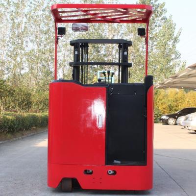 China Elektrische bereikstapler 2t 2000kg 2ton zittende batterijstapler 1,6m-7m mast CE ISO Te koop