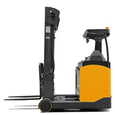 China CQD15S Standing Double Scissors Fork Electric Reach Truck with 9/10km/H Travel Speed for sale