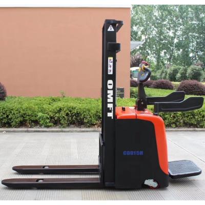China Material Handling with Electric Stacker in Container 1.5t Load Capacity and EPS Included for sale