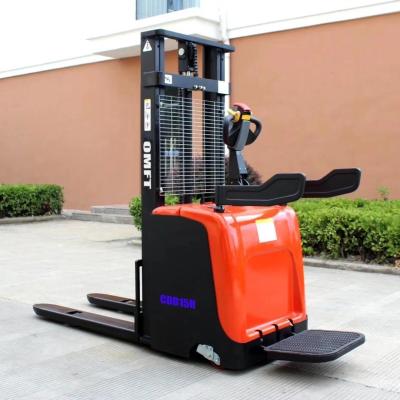 China Material Handling with Electric Stacker in Container 1.5t Load Capacity and EPS Included for sale