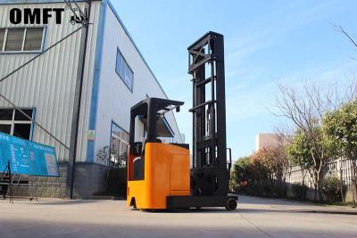China 48V/300-400ah Battery Electric Reach Forklift Trucks Stacker with Easy Operation and Good for sale