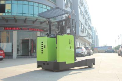 China Steel PU Vna Reach Truck Small All Terrain Forklift Side Loading Forklift Tfb15 CQDS for sale