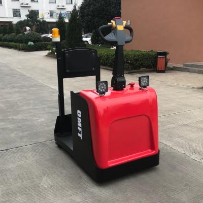 China Trator de reboque industrial a bateria elétrica com direção elétrica eletrónica à venda