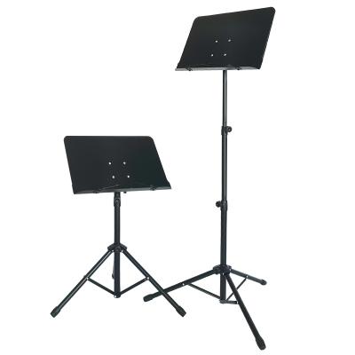 China Heavy Duty Professional Sheet Music Stand Adjustable / Foldable Solid Metal Desk for sale