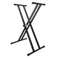 China Upgraded Thickened X Type Keyboard Stand Quick Foldable Keyboard Stand Double Braced for sale
