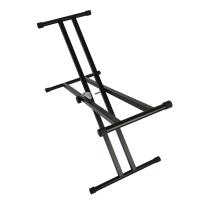 China Upgraded Thickened X Type Keyboard Stand Quick Foldable Keyboard Stand Double Braced for sale