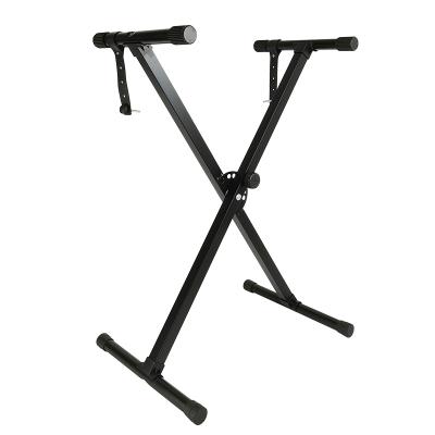 China Portable X Shaped Keyboard Stand Fast Setup Sturdy Steel Construction / Quick Release Mechanism for sale