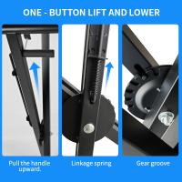China Foldable Handheld X Shaped Keyboard Stand Adjustable Universal Keyboard Stand for sale