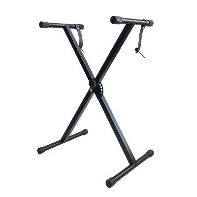 China X Style Keyboard Stand Tool Free Setup Adjustable Height / Width For 49 54 61 Key Electronic Piano for sale
