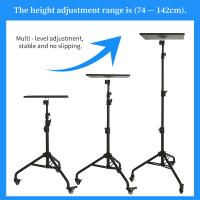 China Foldable Height Adjustable Multifunctional Mobile Stand Detachable With Universal Casters for sale