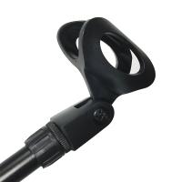 China Compact Adjustable Microphone Stand Foldable Tripod Mic Stand With Boom Arm for sale