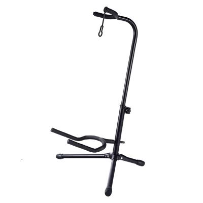 China Detachable Storage Floor Standing Guitar Stand / Vertical Tripod Guitar Stand for sale