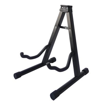 China A Frame Foldable Guitar Stand Universal Anti Scratch Non Slip Instrument Holder for sale