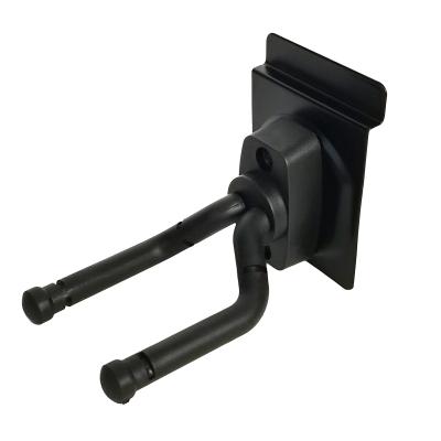 China Universal Slatwall Guitar Hanger Tool Free Adjustable Instrument Hook For String Instruments for sale