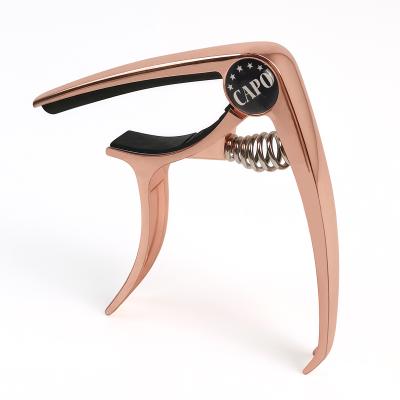 China Acoustic Classical Metal Guitar Capo 2 In 1 With String Pin Remover for sale