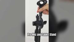 Professional Adjustable Mic Stand for Streaming and Music