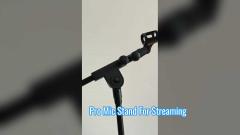 Best Adjustable Floor Boom Microphone Stand for Streaming
