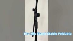 Professional Adjustable Microphone Stand for Studio Setup