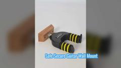 Gravity Auto Lock Guitar Hanger Secure Wall Mount