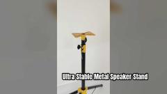 Heavy Duty All Metal Speaker Stand for Studio and Stage