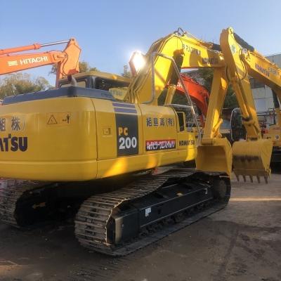 Cina 20253 kg Peso di esercizio Usato Komatsu PC200-7 Escavatore con valvola idraulica originale in vendita