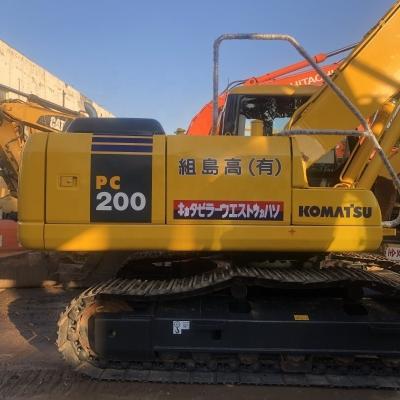 Cina 20253 kg Peso di esercizio Usato Komatsu PC200-7 Escavatore con valvola idraulica originale in vendita