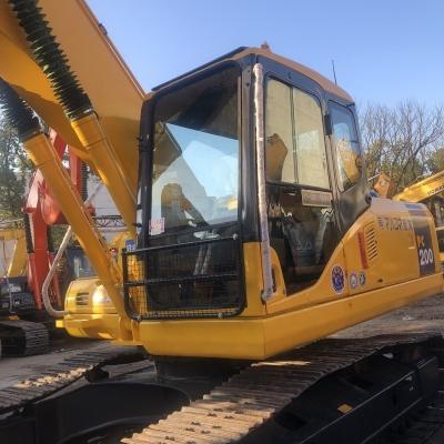 Cina 20253 kg Peso di esercizio Usato Komatsu PC200-7 Escavatore con valvola idraulica originale in vendita