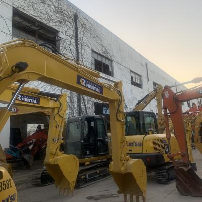China Japan KOMATSU Pc78us 7 Ton Mini Crawler Excavator in Shanghai 0-2000 Working Hours for sale