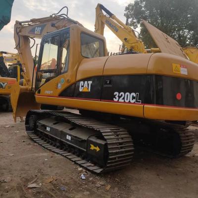 China Used Excavator CAT 320CL Earthmoving Mini Excavator with 0.8m3 Bucket Capacity for sale