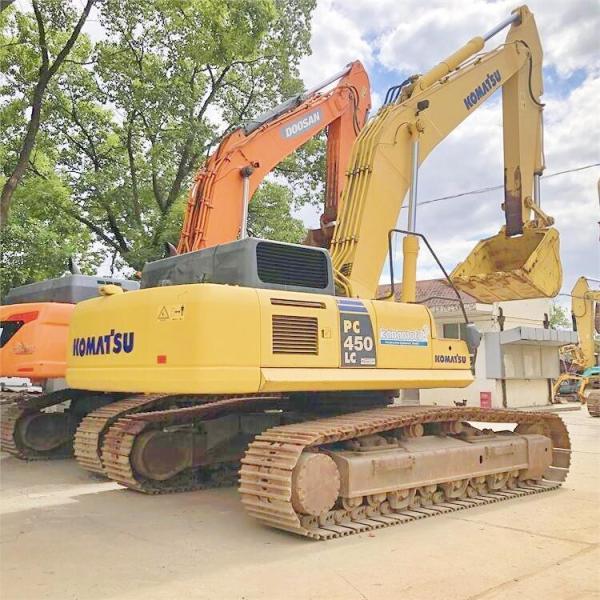 Quality Komatsu excavator PC450-8 450-7 used excavator Hydraulic excavator 45T japan for sale