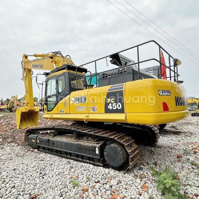 Cina PC450 KOMATSU di seconda mano 45 tonnellate escavatore a striscia komatsu pc400 450 460 usato 200 220 240 300 escavatori in vendita in vendita