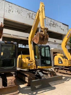 Cina 0.37m3 di seconda mano Komatsu PC60 8 Escavatore con 6000KG di peso della macchina in vendita