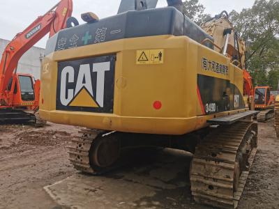 Cina Usato CAT349D Escavatore di seconda mano Potenza forte e design in acciaio morbido Vernice originale in vendita