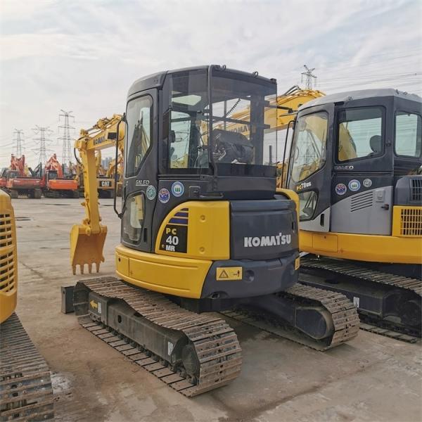 Quality 4 Ton Mini Second Hand Komatsu PC40MR Excavator 26.1KW for sale