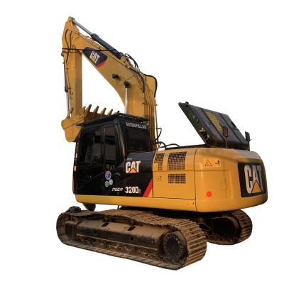 Cina Originale Cat320d 20 tonnellate usato Escavatore 103KW con buona costruzione in vendita