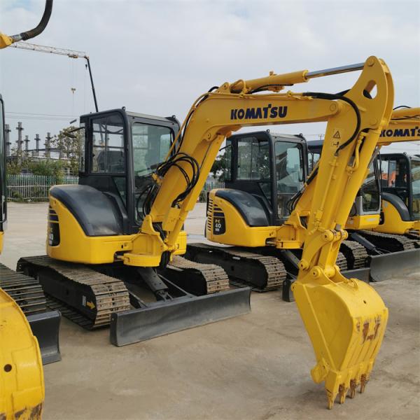 Quality 4 Ton Mini Second Hand Komatsu PC40MR Excavator 26.1KW for sale