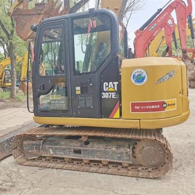 Cina CAT307E Escavatore di seconda mano con un design in acciaio morbido resistente e un'elevata efficienza di lavoro in vendita