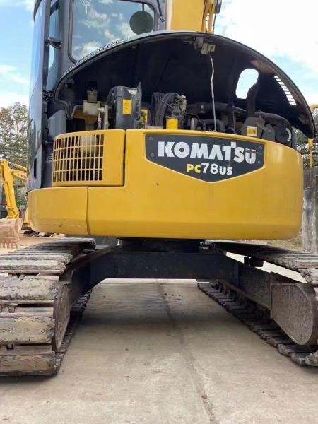 Quality Second Hand Komatsu PC78US Excavator With Enclosed Cab for sale