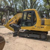 Quality PC60 Original Komatsu 60 Mini Used Excavator Professional Tracked Excavator for sale