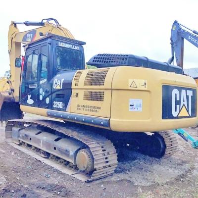 Cina Escavatore di seconda mano CAT326D con design in acciaio mite e valvola idraulica originale in vendita