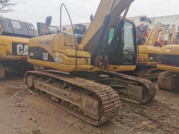 Quality 1.0m3 CAT320D Excavator Strong Power And Soft Steel Design For 0-2000 Working for sale
