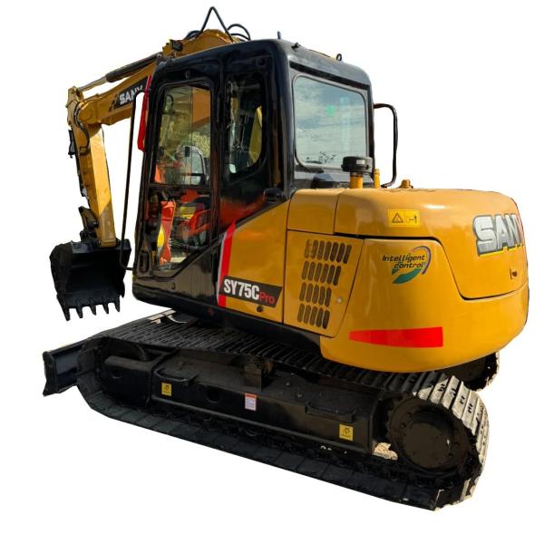 Quality 2019 Year SANY 7T Excavator Mild Steel Design Ideal for Harsh Environments Used Komatsu for sale