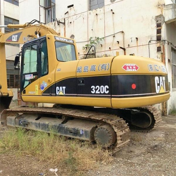 Quality Strong Power And High Work Efficiency Original Paint CAT 320C Excavator 99.9KW for sale